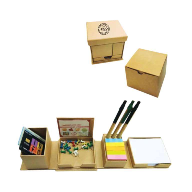 Desk-top Organizer – Cube, stickynotes, writing pad, pins - brandable ...